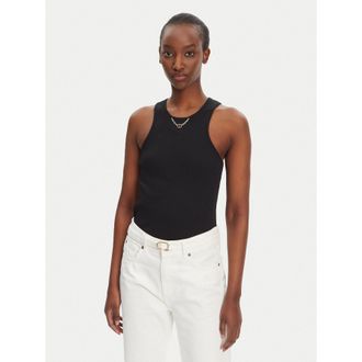 Twin-Set Top 251TT2400 Schwarz Slim Fit