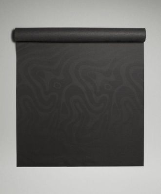 lululemon The Travel Mat 1,5 mm Aus FSC-zertifiziertem Kautschuk - Gr&ouml;&szlig;e 5 mm in Black