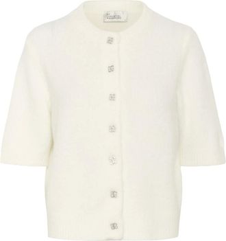 MY ESSENTIAL WARDROBE Femme, Pulls, Blanc, Taille: 46 FR Cardigan