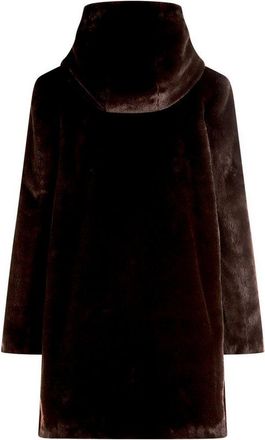 Betty Barclay Pl&uuml;schjacke Damen mit Kapuze