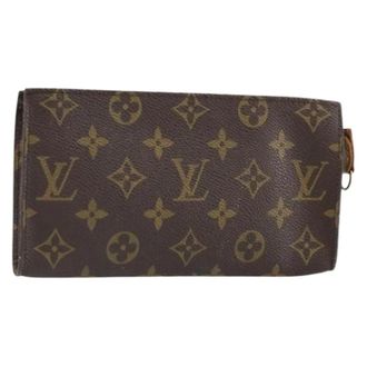 Louis Vuitton Pre-owned Canvas Clutch - - Pre-owned - Damen - Braun - ONE SIZE