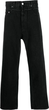 AMBUSH Jeans mit ausgefranstem Saum - - Jeans - Herren - Schwarzk - W31