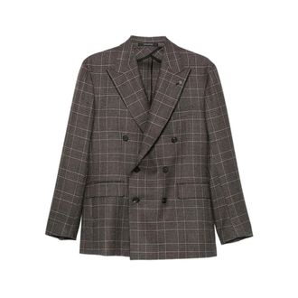 Tagliatore New York Jacket - - Jackets - Herren - Braun - M