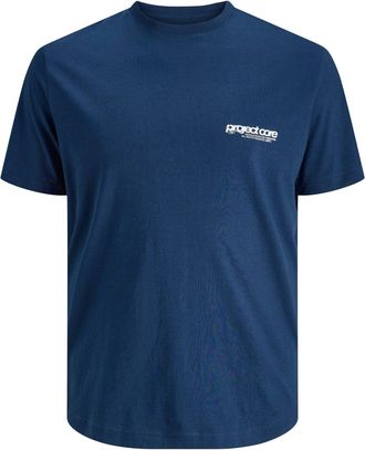 Jack & Jones Male T-Shirt Plus Size R&uuml;ckenprint T-Shirt