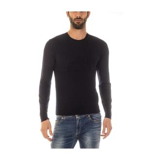 Armani Jeans Gem&uuml;tlicher Strickpullover - - Knitwear - Herren - Blau - XL