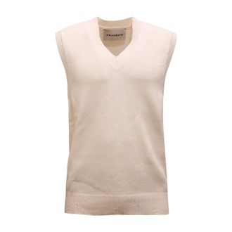 Amaranto Amar&aacute;nto, Herren, Strickwaren, Wei&szlig;, SGr&ouml;&szlig;e