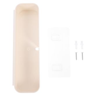 BESPORTBLE Klebefreier Wand Organizer Aufbewahrungsbox Wei&szlig; Mehrzweck Wandmontierte Aufbewahrung f&uuml;r Bad und Kosmetik Kompakte Kleinteilehalter ohne Bohren Belas