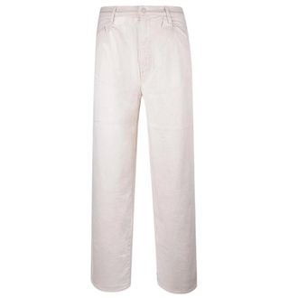 Mother Damen, Jeans, Beige, W27Größe