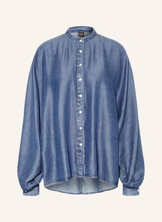 HUGO BOSS Jeansbluse Betta blau