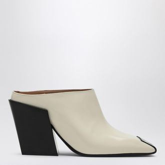 Bottega Veneta Mule Ventura mit Python-Effekt Leder Spitze