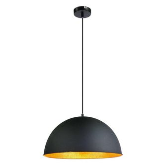 Globo Lighting Pendelleuchte K&uuml;che Esszimmer 41 cm Lenn, schwarz