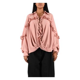 Amen Chemisier - Femme - Blouses et Chemises - Rose - Taille: 44 FR