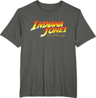 Disney Lucasfilm Indiana Jones and the Dial of Destiny Movie Logo T-Shirt