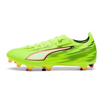 Puma Puma Unisex Ultra 6 Match Fg/Ag Fu&szlig;ballschuh, Yellow Alert Puma Black Glowing Red Lime Squeeze, 46 EU