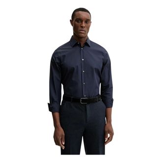 Paul Smith Homme, Chemises, Bleu, Taille: L Chemise en popeline de coton