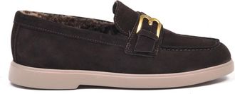Baldinini Wildleder-Loafer - - Shoes - Damen - Braun - 38 EU