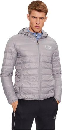 Emporio Armani Emporio Armani Ea7, Homme, Vestes, Gris, Taille: L Blousons / doudounes-Ea7-L