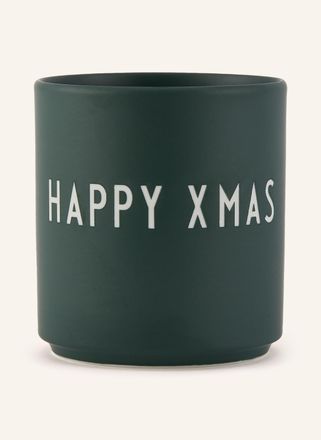 DESIGN LETTERS Design Letters Becher Happy Xmas gruen