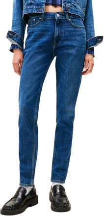 Tommy Jeans Damen Jeans Hose Lucy Slim Mid Waist, Blau (Denim Dark), 30W/30L