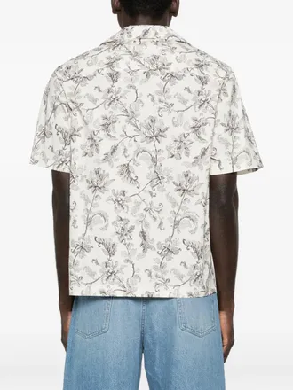 Golden Goose Mens Floral-Print Shirt Ss26 M