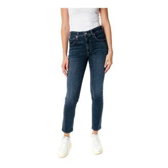 Citizens Of Humanity Midwaist Skinny Fit Jeans mit Fade-Effekten - - Jeans - Damen - Blau - W25