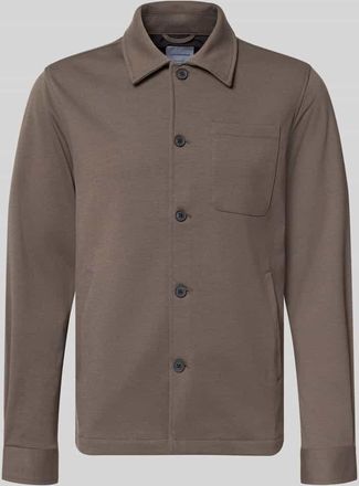 Lindbergh Slim Fit Hemdjacke mit Viskose-Anteil