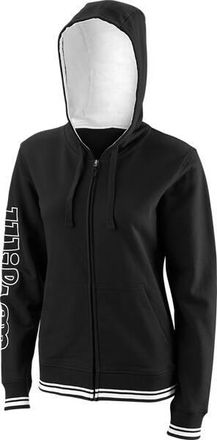 Wilson Damen Jacke TEAM II FZ HOODY W Bk