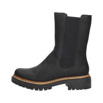 Rieker Enkellaarsjes Plat - - Shoes - Damen - Schwarzk - 41 EU
