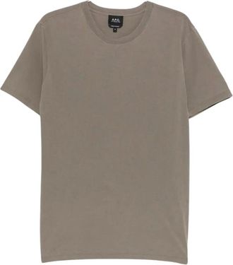 A.P.C. A.p.c., Homme, Tops, Gris, Taille: S T-Chemises