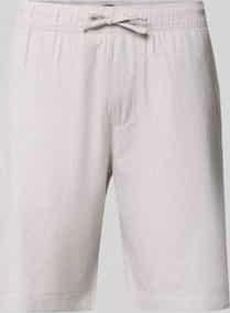 Mc Neal Shorts aus Leinen-Baumwoll-Mix mit elastischem Bund