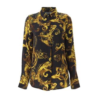 Versace Jeans Couture Barock Twill Hemd - - Blouses & Shirts - Damen - Mehrfarbig - S