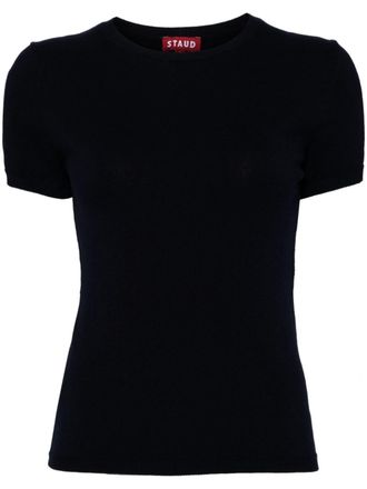 Staud t-shirt Easy - Bleu
