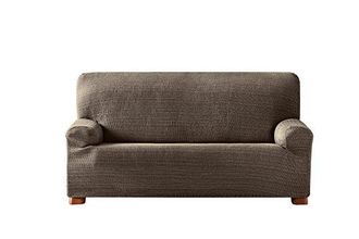 Eysa Achilles Aquiles elastisch Sofa überwurf 2 sitzer Farbe 07-braun, Polyester-Baumwolle, 37 x 29 x 7 cm