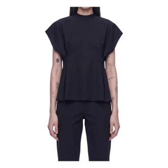 Coperni Zero Waste Verstellbares T-Shirt - - Blouses & Shirts - Damen - Schwarzk - S