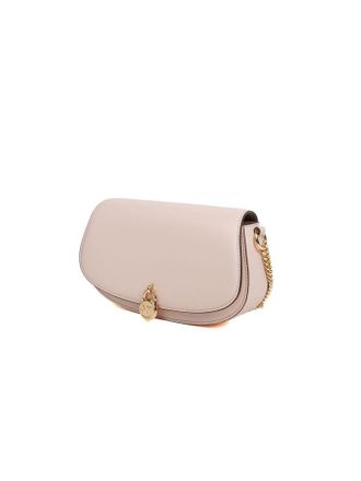 Michael Kors Womens Crossbody Bag Powder Blush Leather | Polyurethane Crossbody-bags
