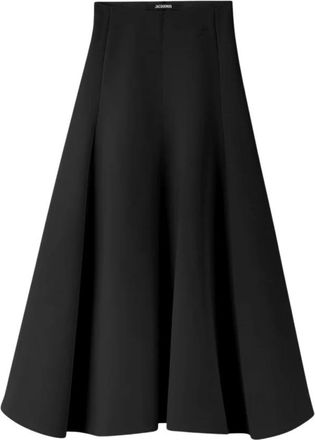 Jacquemus Femme, Jupes, Noir, Taille: 42 FR Jupe Triangle Noire