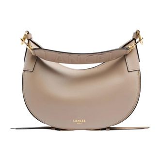 Lancel Femme, Sacs, Gris, Taille: ONE Size Lancel Sac Bandouli&egrave;re S Origami Galet Femme