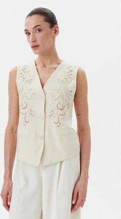 Twin-Set Weste 251TP2161 Beige Slim Fit