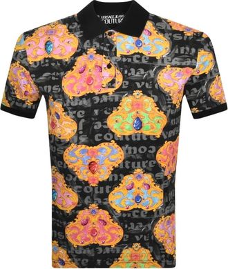 Versace Jeans Couture Homme, Tops, Multicolore, Taille: 2XL Polo en Piqu&eacute;