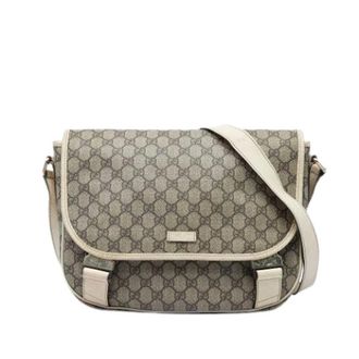 Gucci Pre-owned Vintage Canvas Crossbody Bag - Femme - Pre-owned - Beige - Taille: ONE Size
