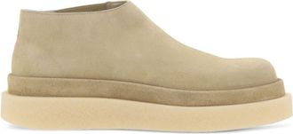 Jil Sander Loafer aus Wildleder - Nude
