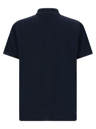 Fendi Mens Blue Cotton Polo Shirt