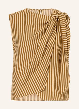 Suncoo Blusentop Listo In Wickeloptik braun