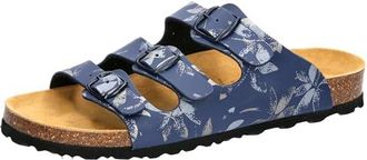 Lico Chaussons Bioline Leave pour femme, Marine, 40 EU