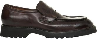 Green George Loafer - Leather Penny Loafers With Sculpted Outsole - Gr. 10 - in Schwarz - für Damen
