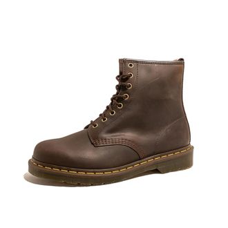 Dr. Martens Homme, Chaussures, Brun, Taille: 43 EU Bottes 1460 Dark Brown Crazy Aw23