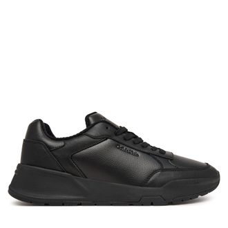 Calvin Klein Sneakers Calvin Klein City Runner Laceup Lth Mix HM0HM02309 Schwarz