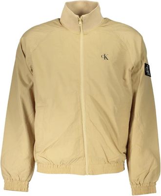 Calvin Klein Homme, Vestes, Beige, Taille: XL Veste de sport &agrave; manches longues
