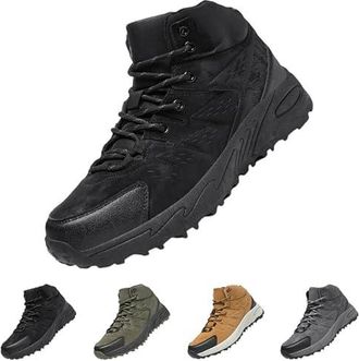 Generic Bottes de randonn&eacute;e imperm&eacute;ables pour homme - L&eacute;g&egrave;res et confortables - Semelle mi-cheville - Durable - Antid&eacute;rapantes - Support de la vo&ucirc;te plantaire