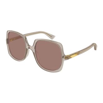 Bottega Veneta Lunettes de soleil papillon - Femme - Accessoires - Rose - Taille: 55 MM